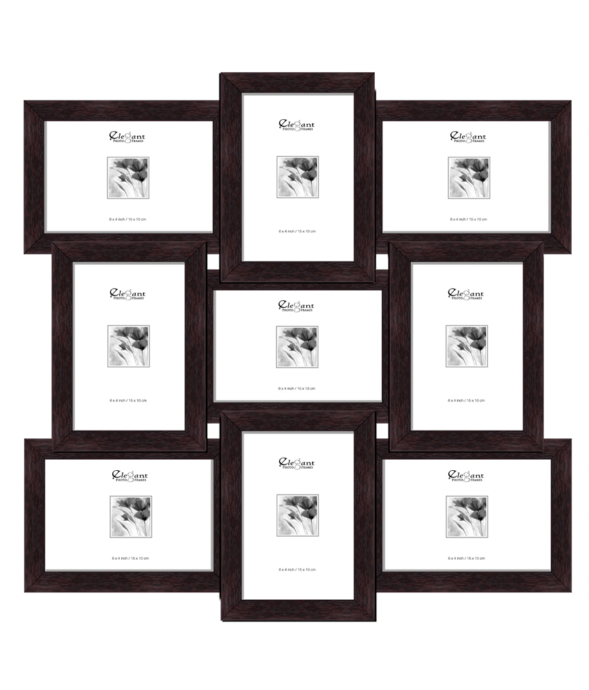 Buy Elegant Arts Frames 9-In-1 Collage Photo Frame P 341-C 6 X 4 Online ...