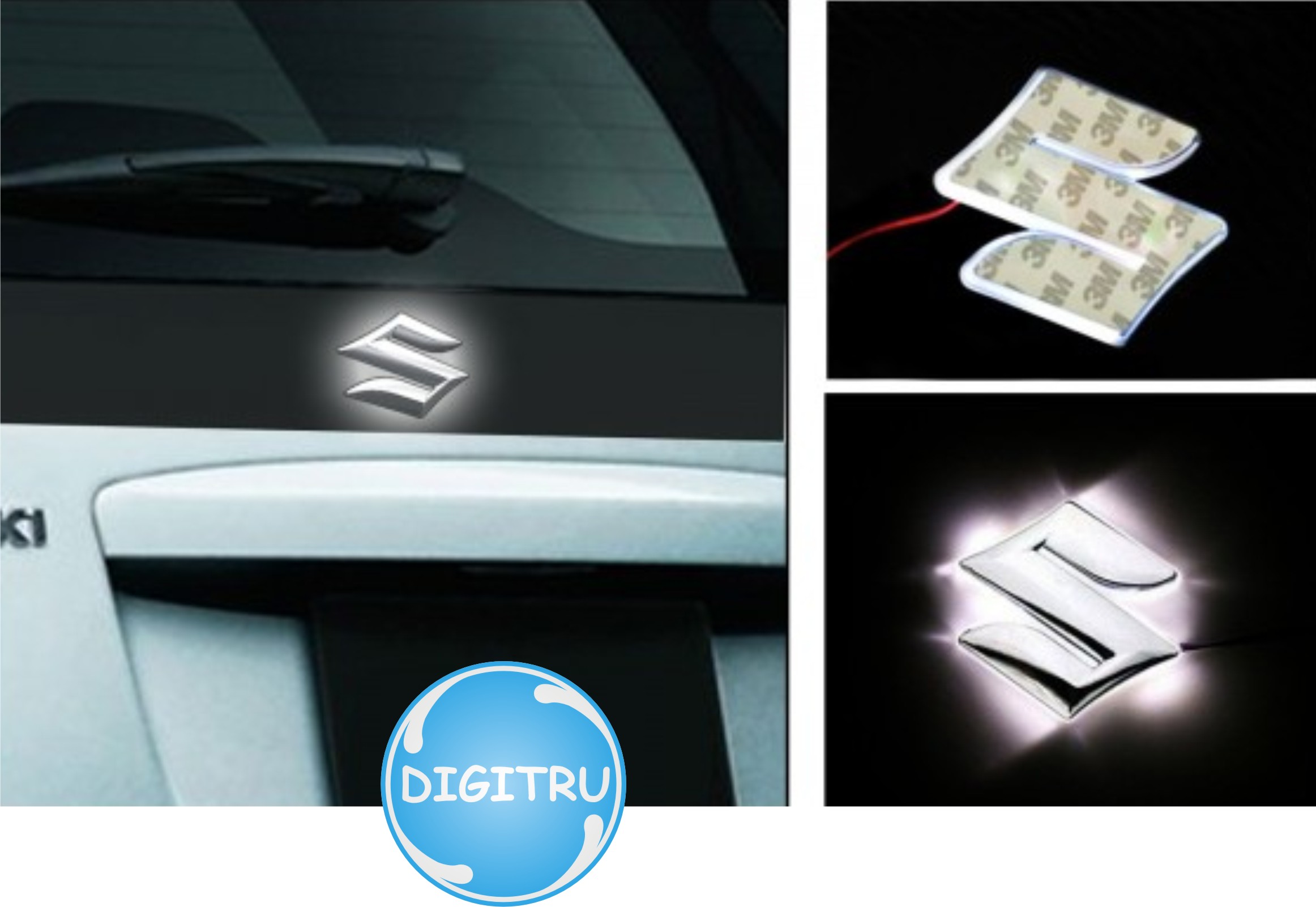 Suzuki Car Emblem Badge Light at Best Prices - Shopclues Online ...