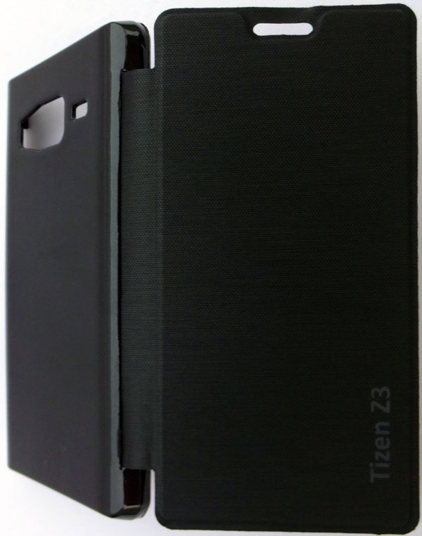Buy Flip Case Cover For Samsung Z3 Tizen (Black) Online @ ₹299 from ...