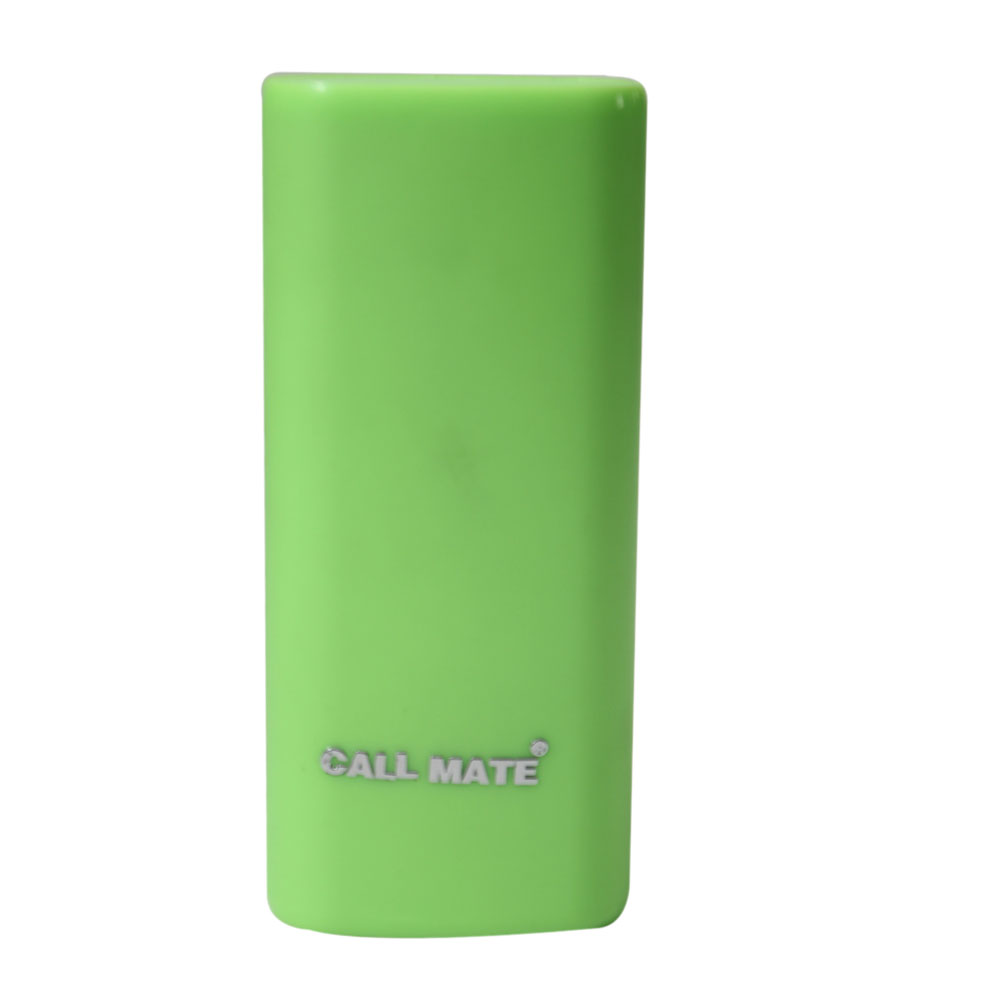 Buy Callmate Power Bank Round Candy 5200 mah - Green Online @ ₹1026 ...