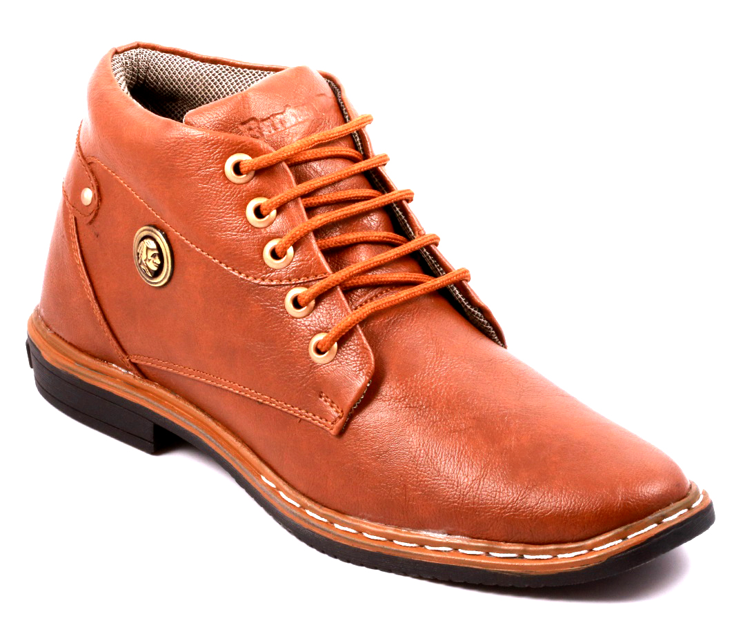 Buy Stylos Mens Tan Long Boots Online @ ₹1499 from ShopClues