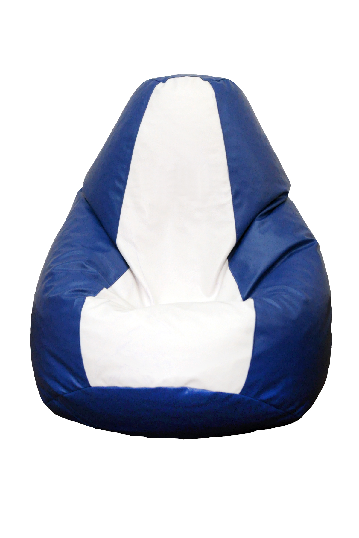 Buy Fat Finger Fabric Xl Bean Bag Cover - (Blue White, 22 Inch X 38 ...