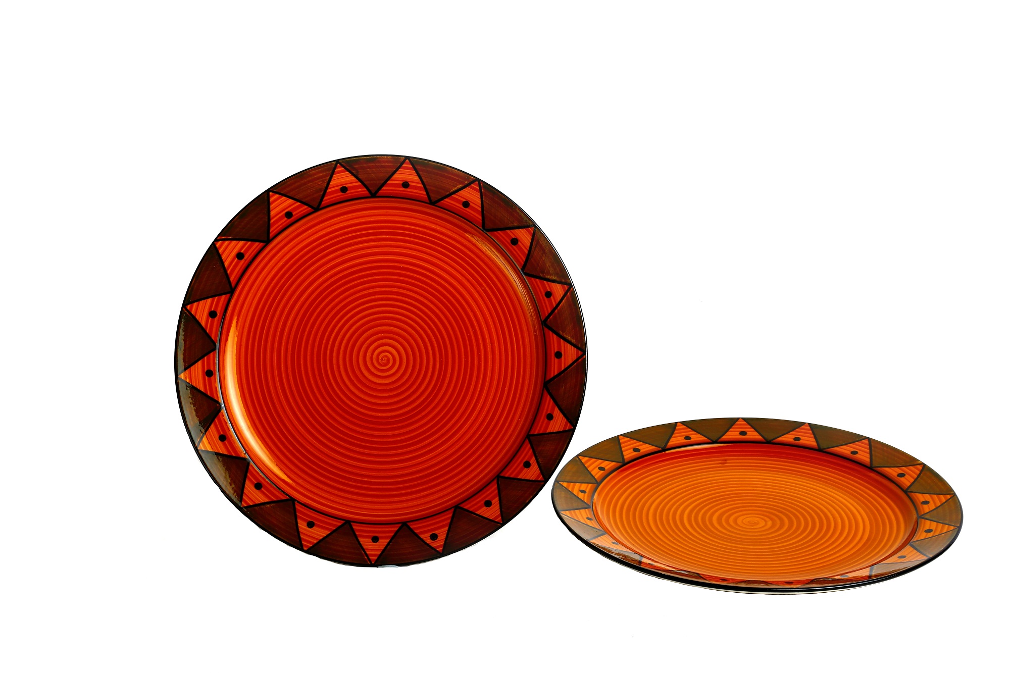 Buy Caffeine Ceramic Handmade Traditional Tribal Art Giant Round Rice ...
