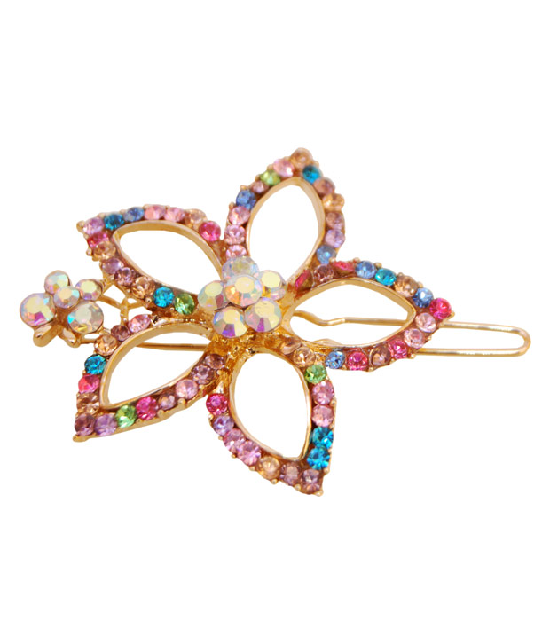 Buy FNB Multicolour Fancy Metal Pin Online @ ₹199 from ShopClues