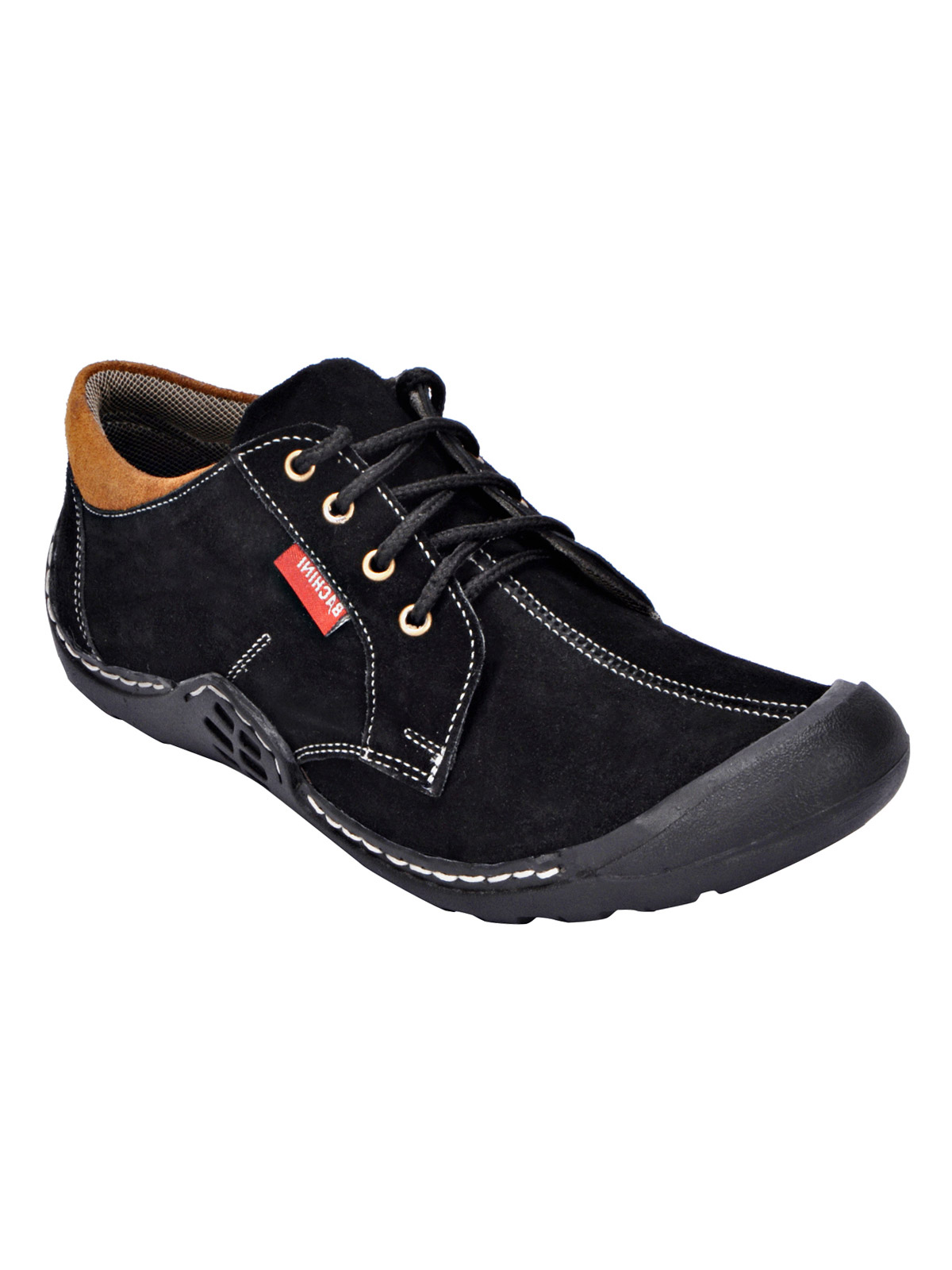 Buy Bachini Men's Casual Shoes 1537-Black Online @ ₹499 from ShopClues
