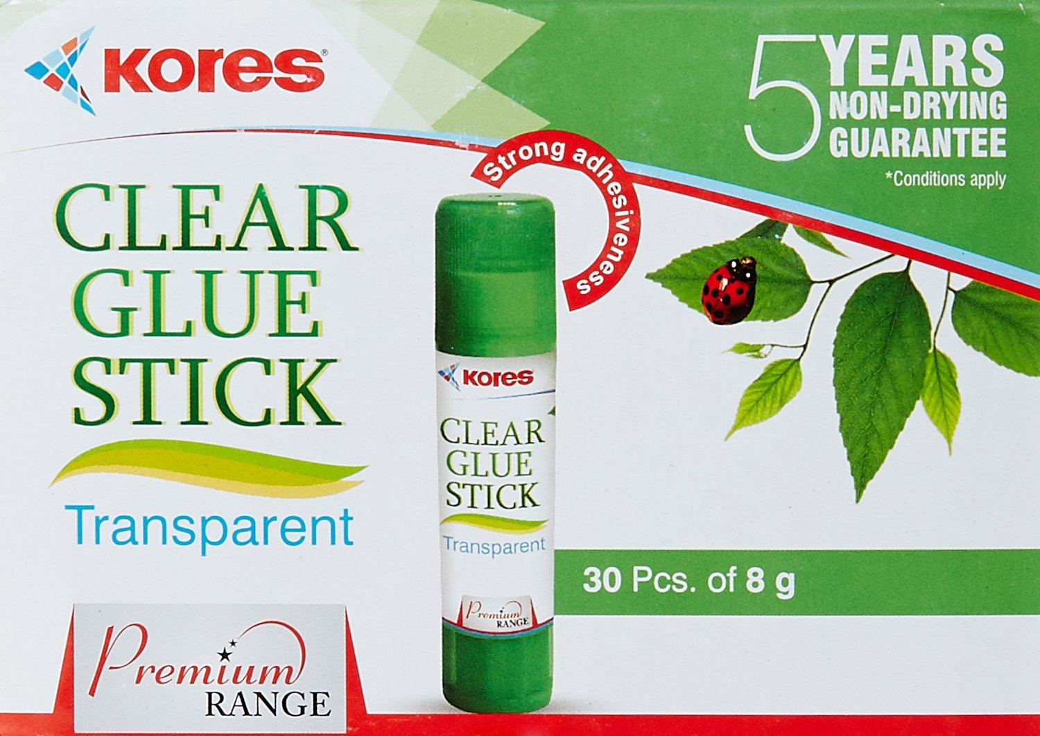 Buy Kores Clear Glue Stick - 8 grams, Pack of 30 Online @ ₹750 from ...