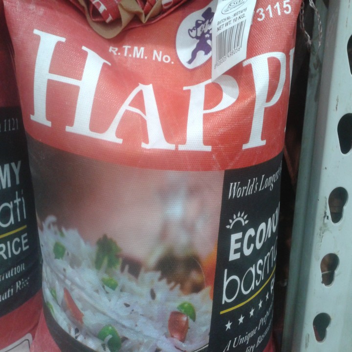 Buy Happy Basmati Rice Economy, 10 Kg Brand Happy Online @ ₹659 from ...