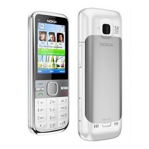 Buy Nokia C5 Full Body Panel Faceplate Housing Body With Middle+ Kepad ...