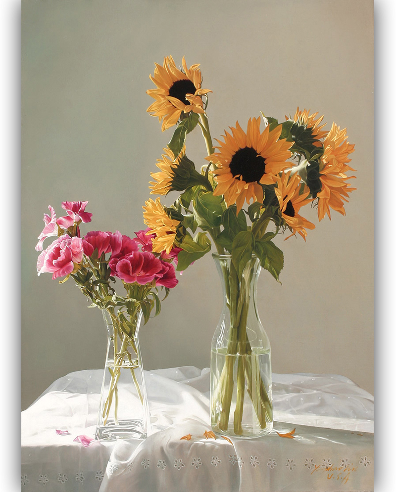 Buy Vitalwalls Still Life Painting Canvas Art Print.Static-177-60cm ...
