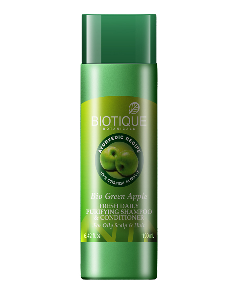 Buy Bio Green Apple 190Ml (Fresh Daily Purifying Shampoo & Conditioner ...