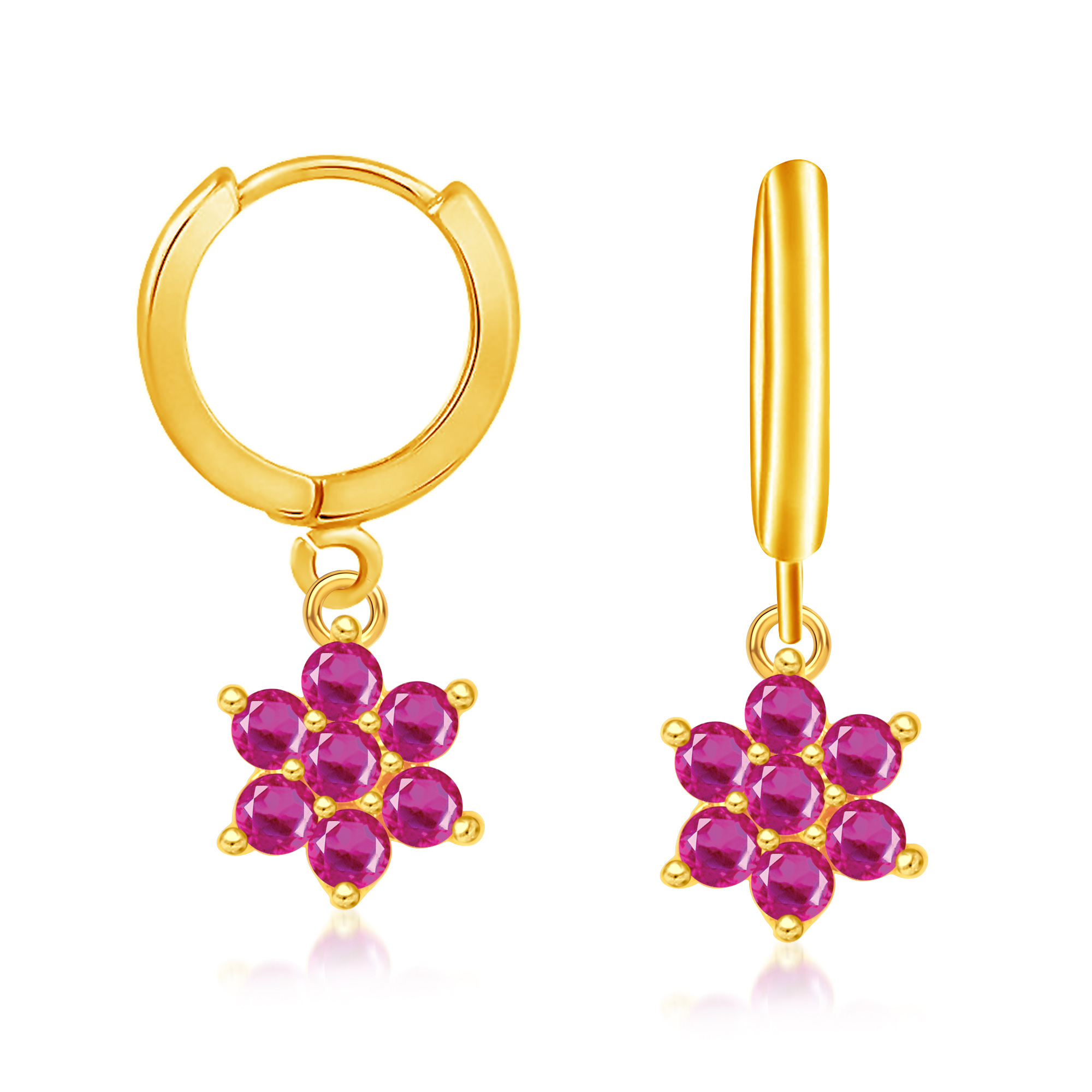 Buy VK Jewels Floral Drop Gold Plated Bali - BALI1029G VKBALI1029G ...