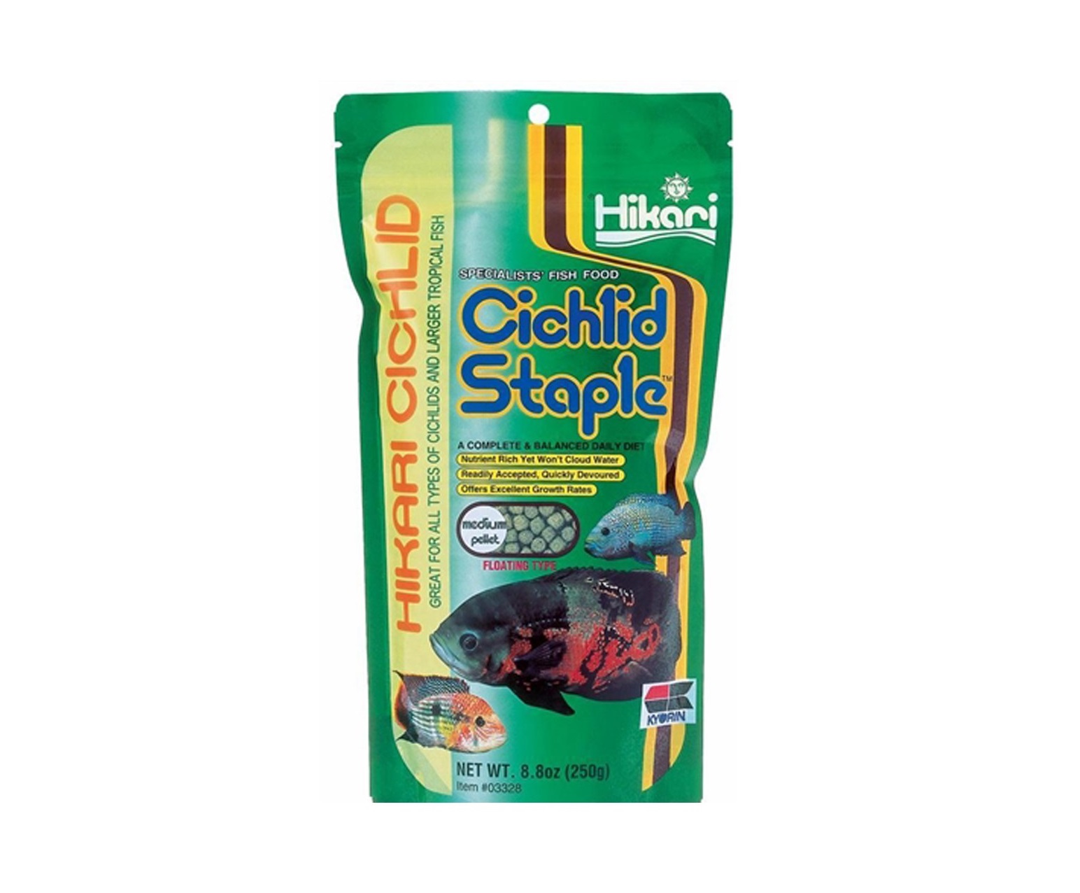 Buy Hikari Cichlid Staple Medium Pellet 250gm Online @ ₹450 from ShopClues