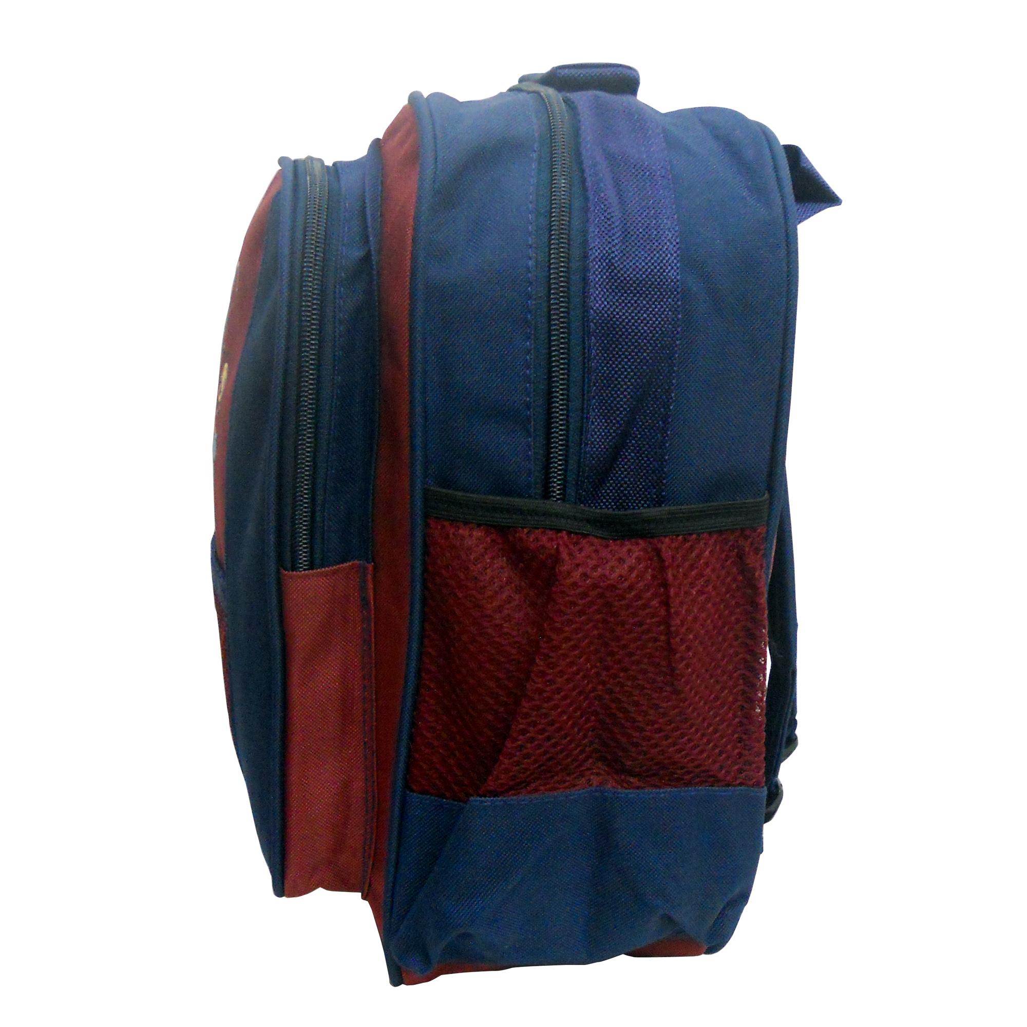 Buy Donex Polyster Ruff Tuff School bag Maroon/Blue Online @ ₹999 from ...