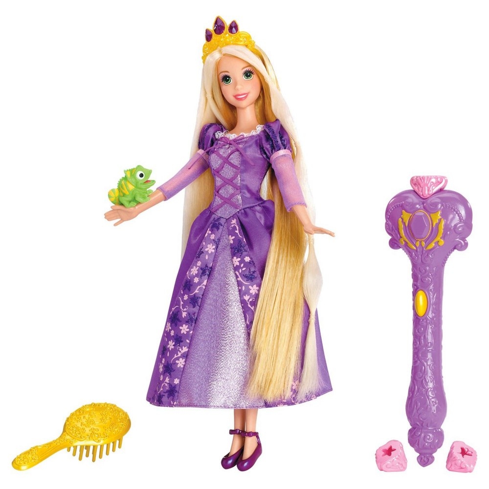 Buy disney princess enchanted hair rapunzel doll Online @ ₹1999 from ...