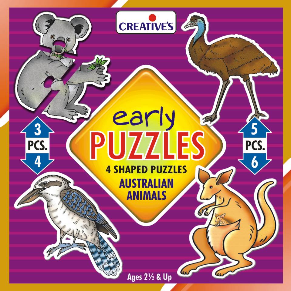 Buy Early Puzzles- Australian Animals Online- Shopclues.com