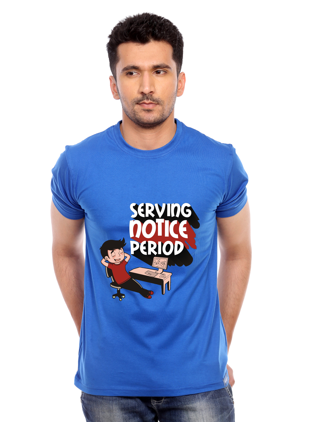 Buy Notice Period T Shirt Online @ ₹399 from ShopClues