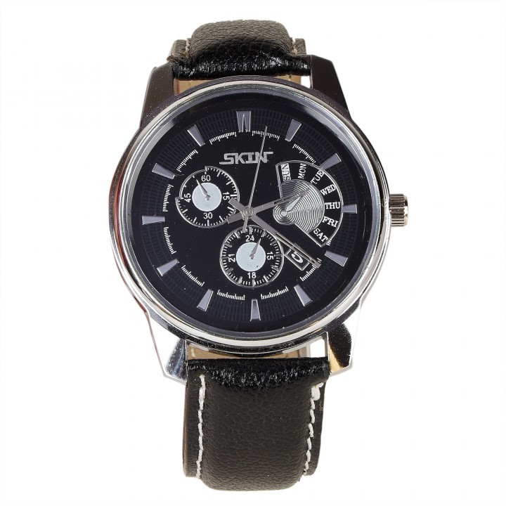 Buy SKIN Black Body Analog Watch Online @ ₹349 from ShopClues