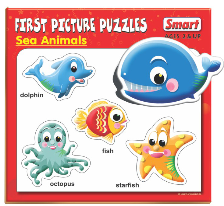 First Picture Puzzles- Sea Animals In India - Shopclues Online