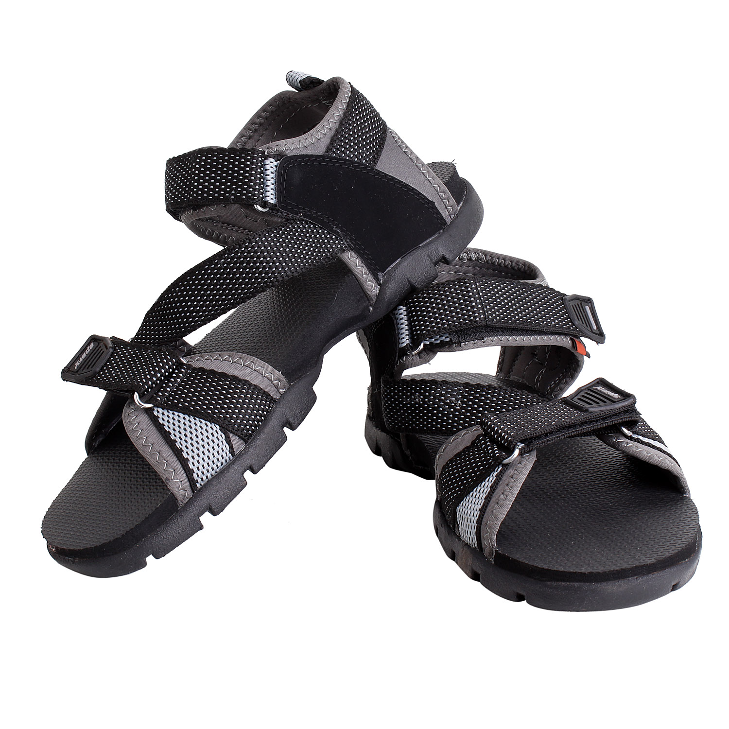 Buy Sparx Mens Black & Gray Velcro Floaters Online @ ₹689 from ShopClues