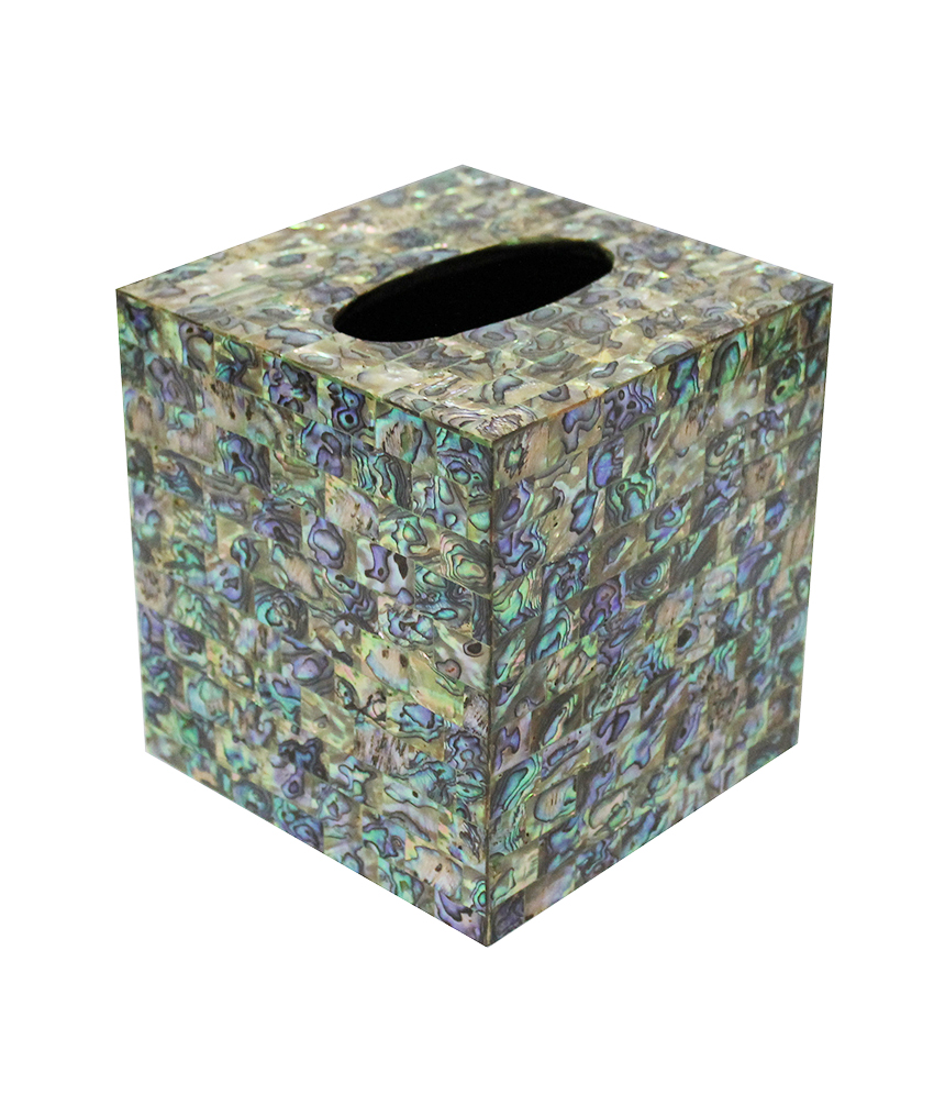 Buy Opulent Homes Black mother of pearl Tissue box 1052 Online @ ₹1890 ...