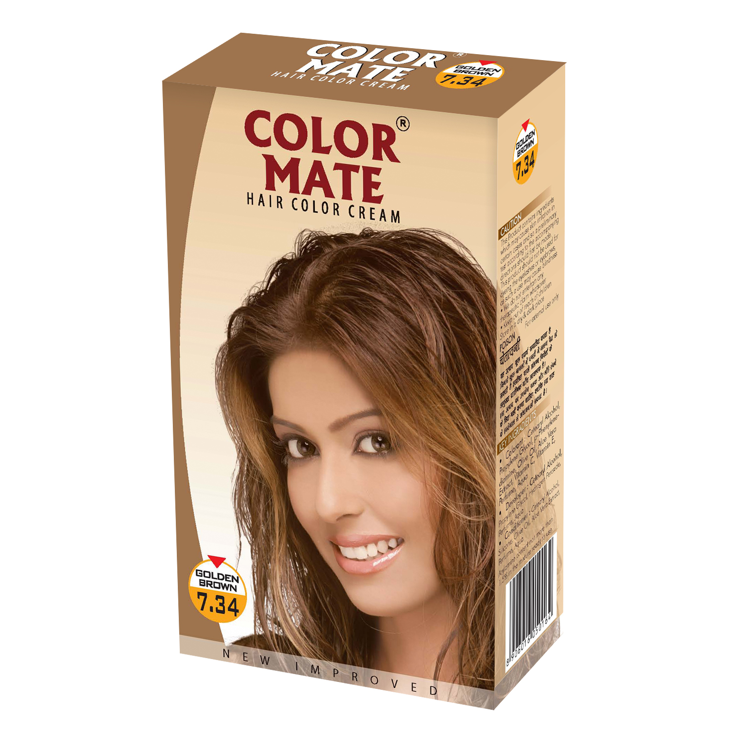 Online Color Mate (Golden Brown) 65ml Prices - Shopclues India