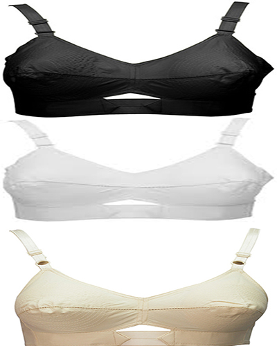 Buy Round Stitch Cotton Bra With Elastic Strap Online ₹120 From Shopclues