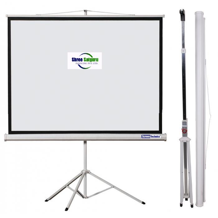 Buy 5 X 7 Tripod Projector Screen Online @ ₹6000 from ShopClues