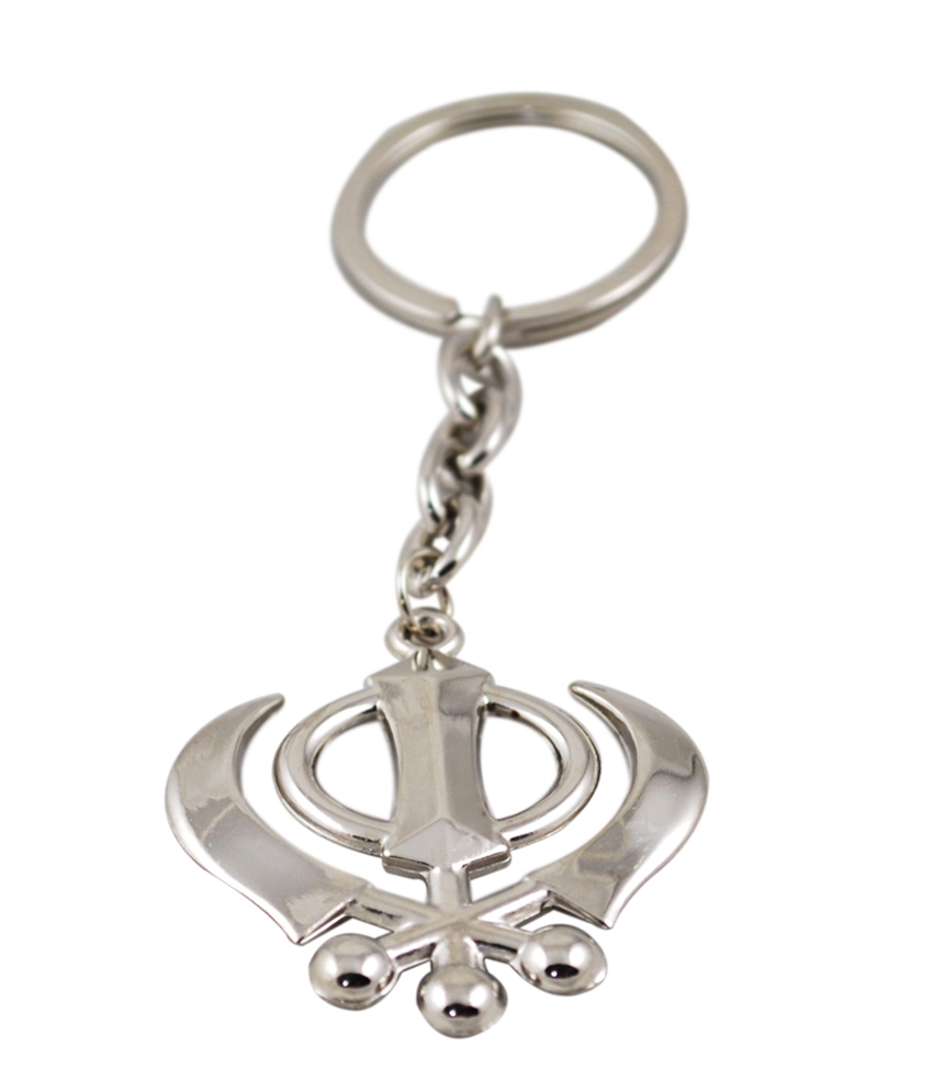 Buy Anishop Khanda Design Keychain Keyring Online @ ₹239 from ShopClues