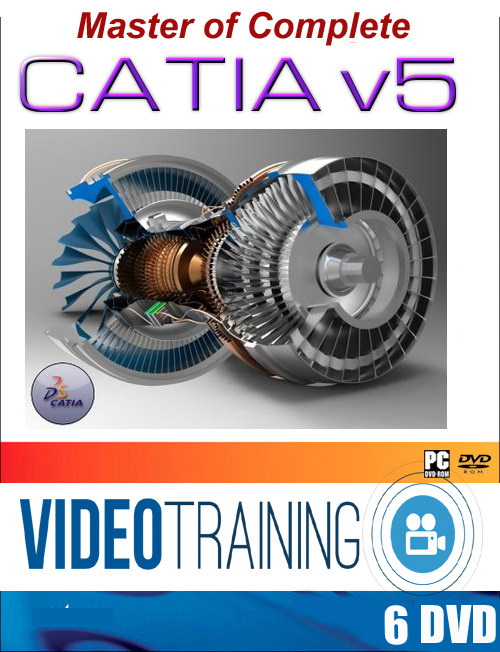 Buy Master of Catia v5 Complete Video Training Course 6 DVDs By Easy ...