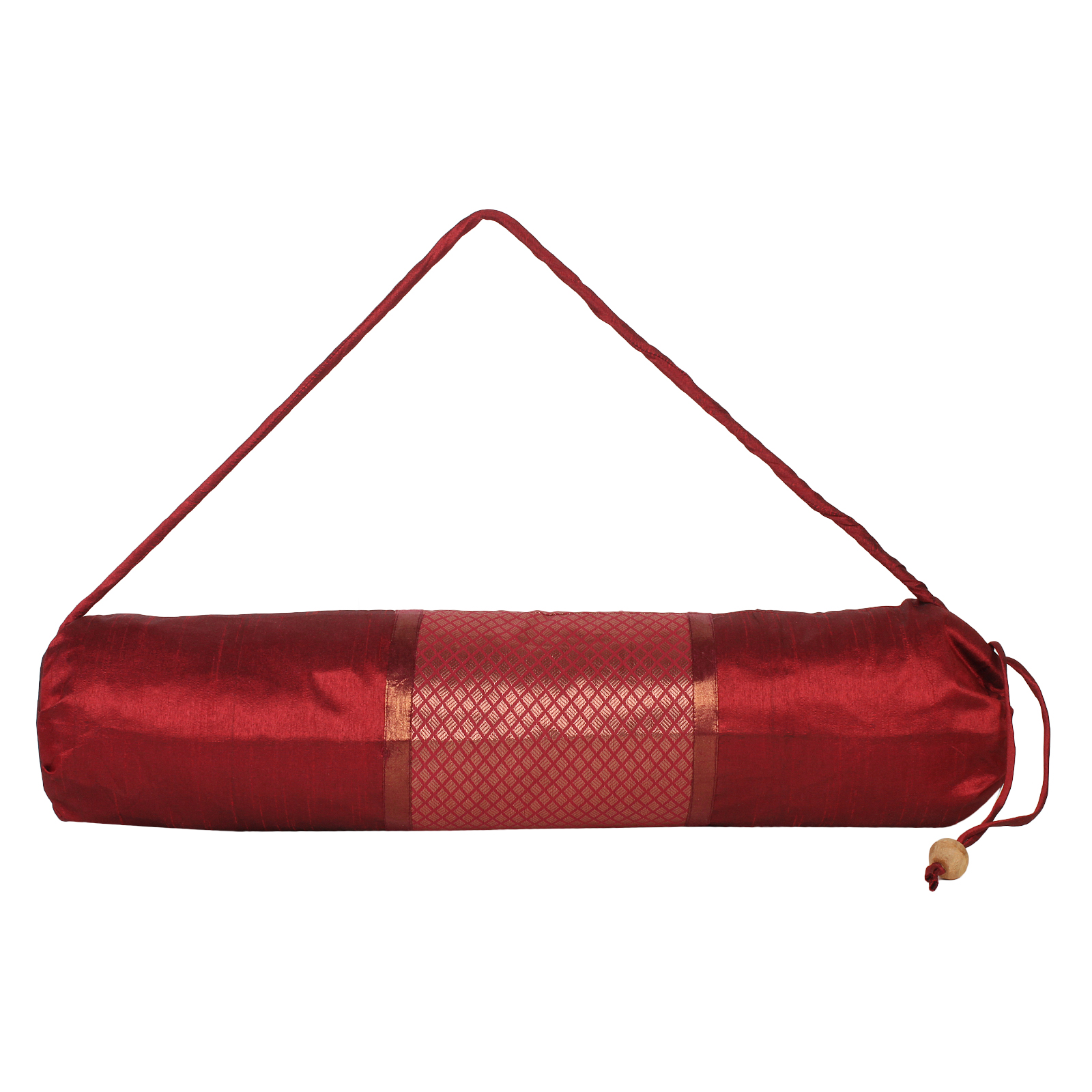 Buy Art Horizons Yoga Mat Cover in Maroon Online @ ₹600 from ShopClues