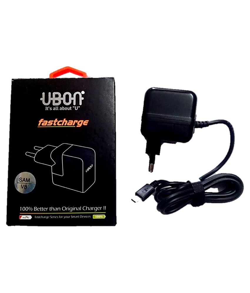 Buy UBON FAST CHARGER FOR ALL SMART PHONES 2 AMP Online @ ₹399 from ...