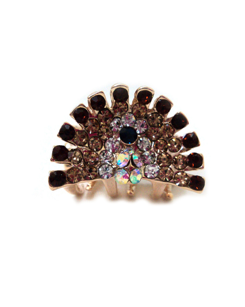 Buy Golden Peacock Hair Clip | Online Shopping Store