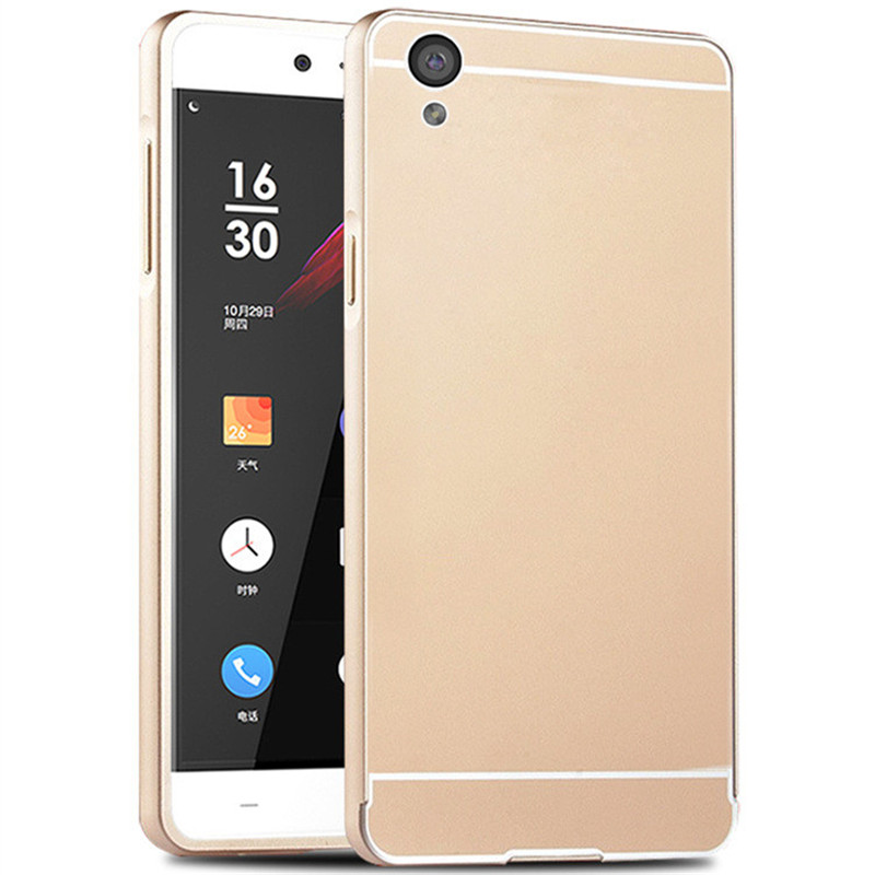 Buy Aeoss 2 in 1 Aluminum Metal Frame Bumper Case Back Cover For ...
