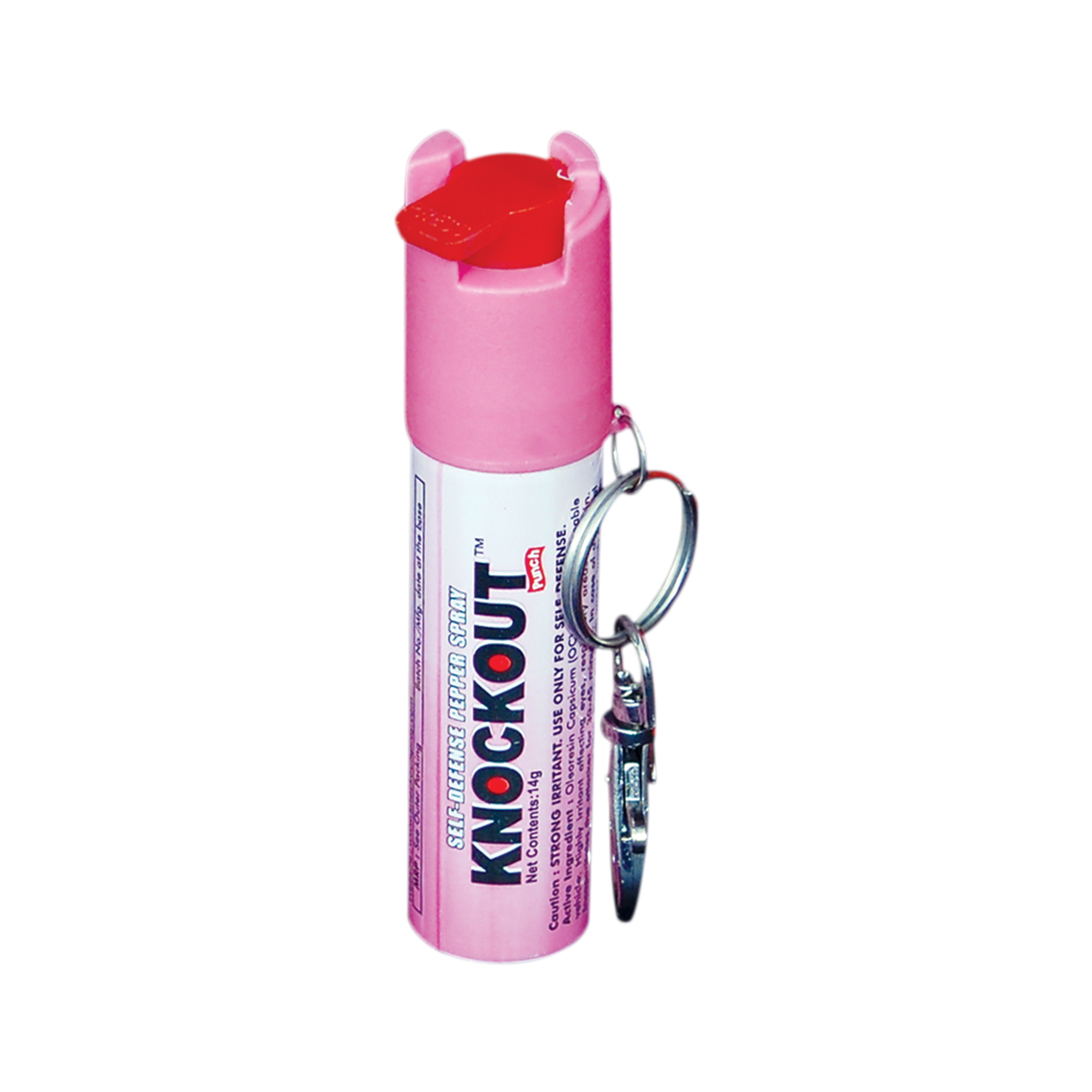 Buy KNOCKOUT PUNCH Self-Defense Pepper Spray with Key Ring Online ...