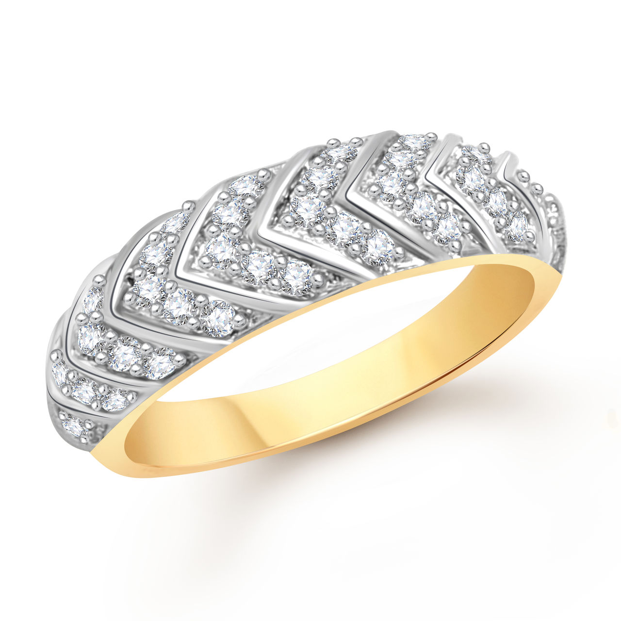 Buy Meenaz Fancy Ring For Girls Women Gold Plated In American Diamond ...