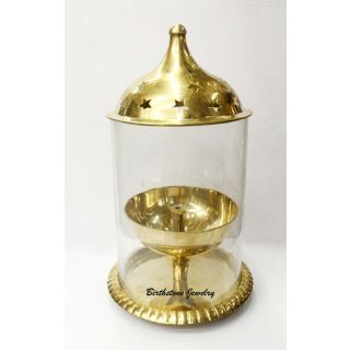 Buy Diya Lamp Glass , Glass for Diya For Pooja, Only Glass of this Lamp ...