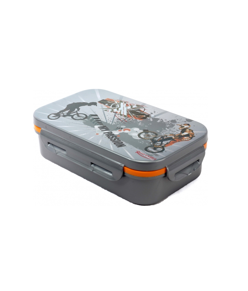 Buy Rishabh Crunch Senior Lunch Box/Tiffin Box Online @ ₹327 from ShopClues