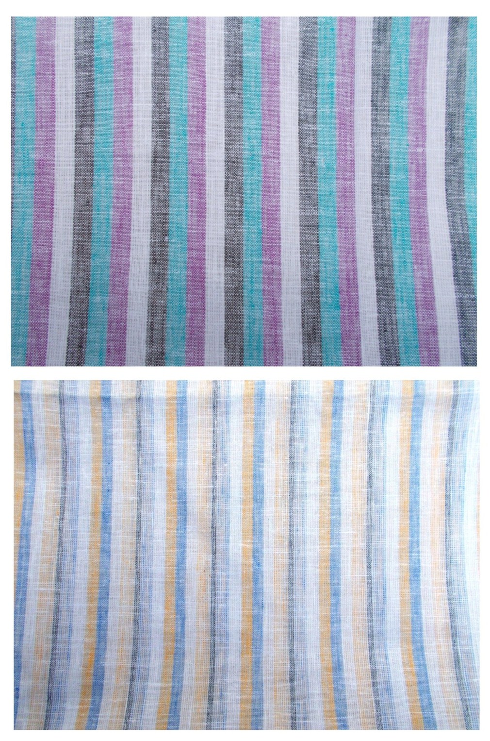 Buy Azed Linen-Cotton Mens Shirt Fabric Unstitched (Combo-Pack of 2 ...