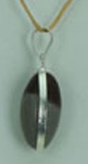 Narmada Shivling Locket With Silver Covering To Get The Bless Of Lord Shiva