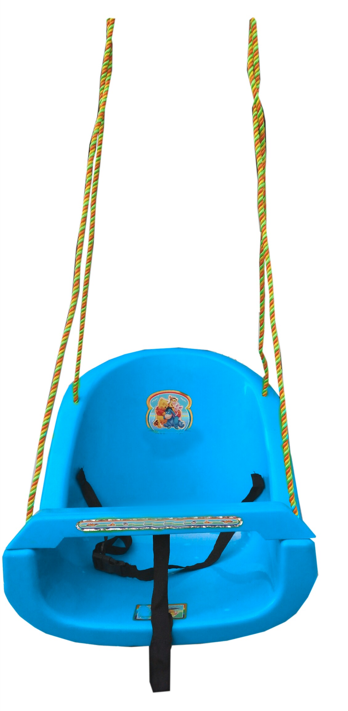 Buy suraj baby blue color full size plastic swing(jhula) for your kids ...