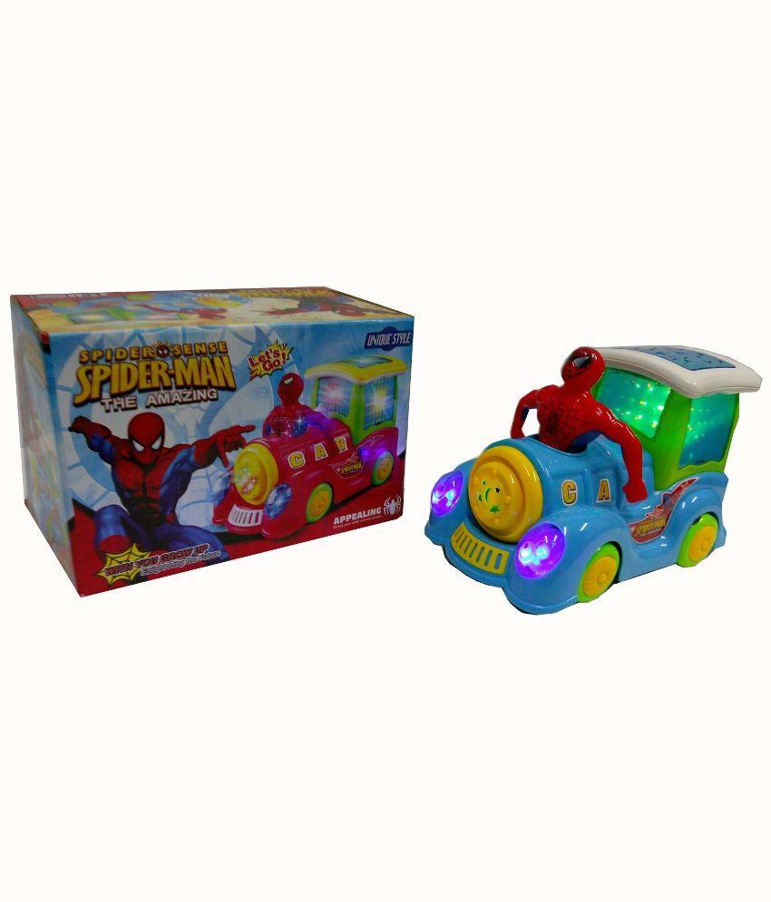 Buy The Amazing Spider Man Loco Engine with Light Sound For Kids Online ...