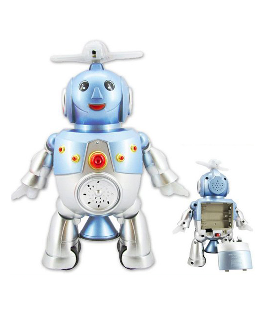Buy Battery Operated Musical Dancing Robot For Kids Online @ ₹530 from ...