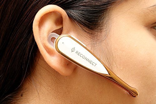 Buy Reconnect Bluetooth Mono Headset Dual Make Mono Headset a Stereo ...