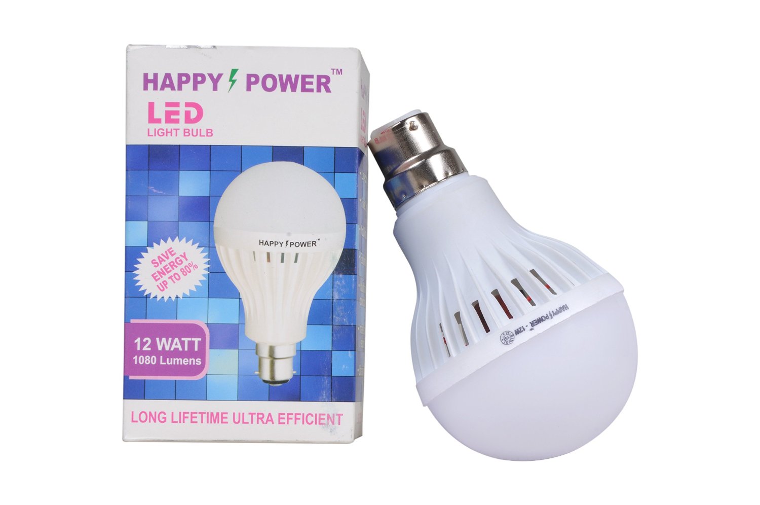Buy Happy Power 12 Watt LED Bulb (Pack of 10) Online @ ₹799 from ShopClues