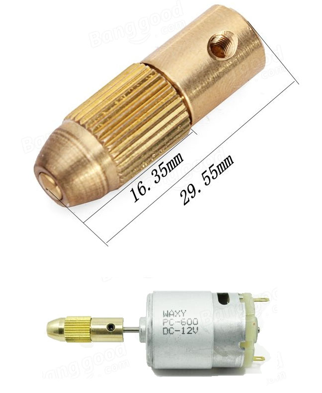 Buy Electric Drill Bit Collet Micro+ Motor Combo Pack +Twist Drill ...