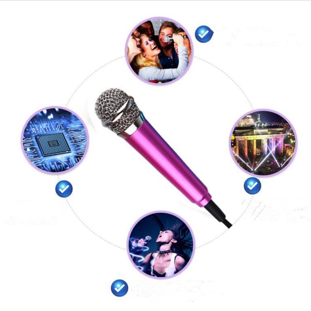 Buy Colorful Mini Metal Microphone For Computer Android Mobile ...