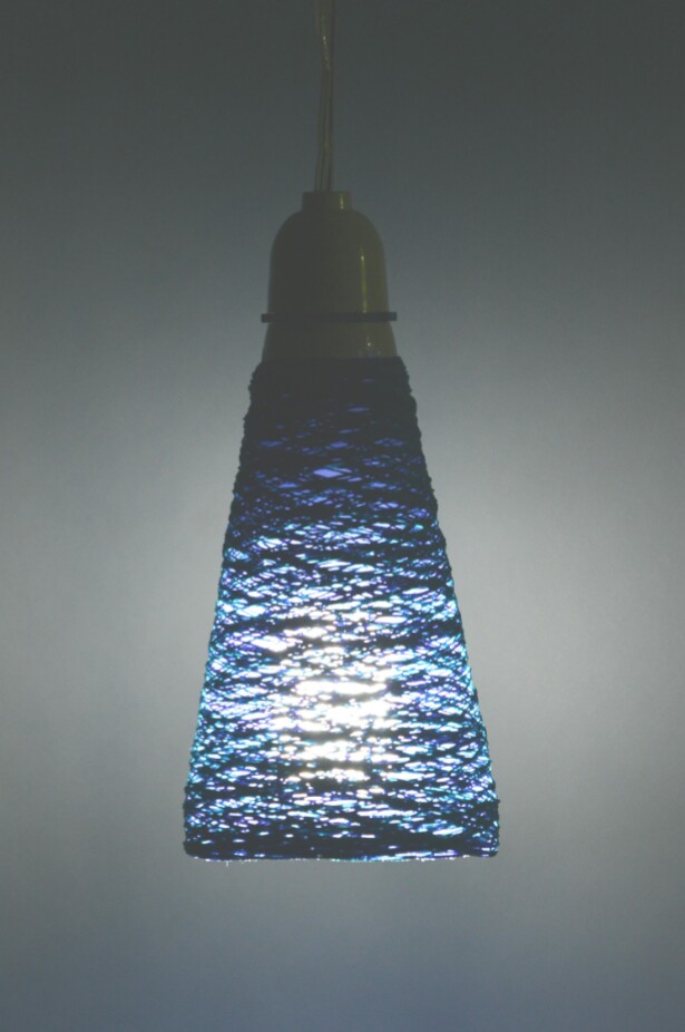 Buy Cone shaped thread hanging lamp Online @ ₹350 from ShopClues
