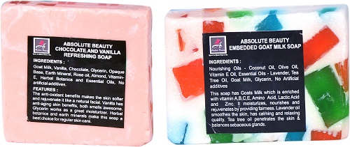 Buy Absolute Beauty Goat Milk And Chocolate Vanilla Whitening Glow Skin ...