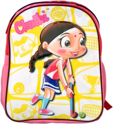 Buy Chhota Bheem Chhota Bheem Bag Waterproof School Bag (Pink, 14 inch ...