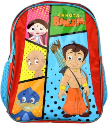 Buy Chhota Bheem Chhota Bheem Bag Waterproof School Bag (Red, 18 inch ...